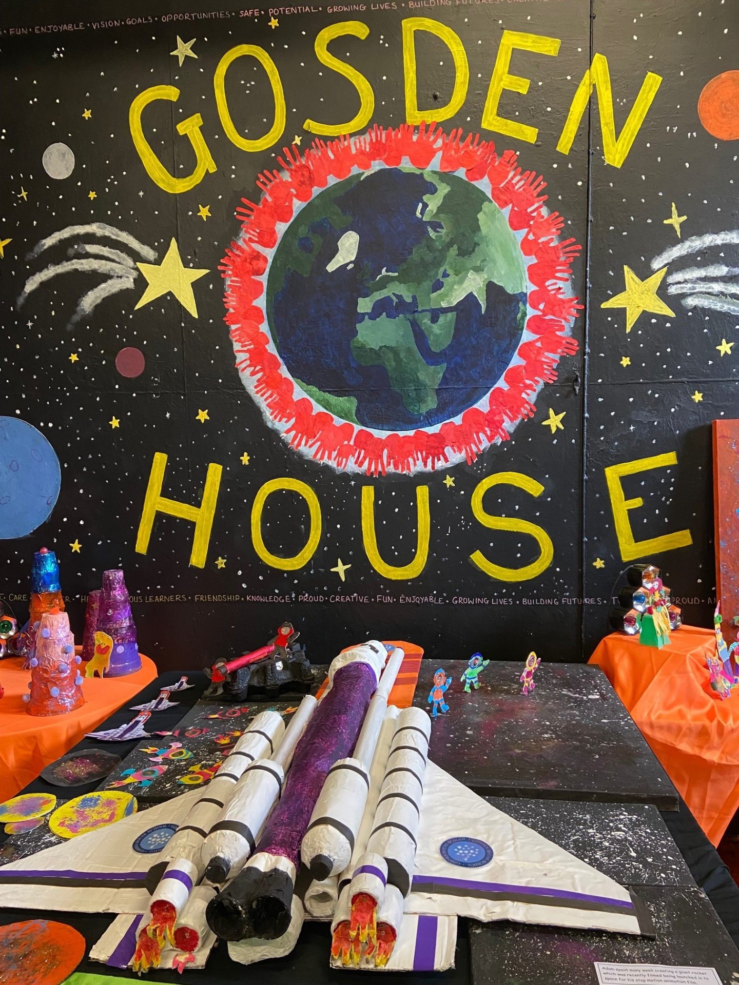 Centenary Promenade Art Exhibition Pictures - Gosden House School